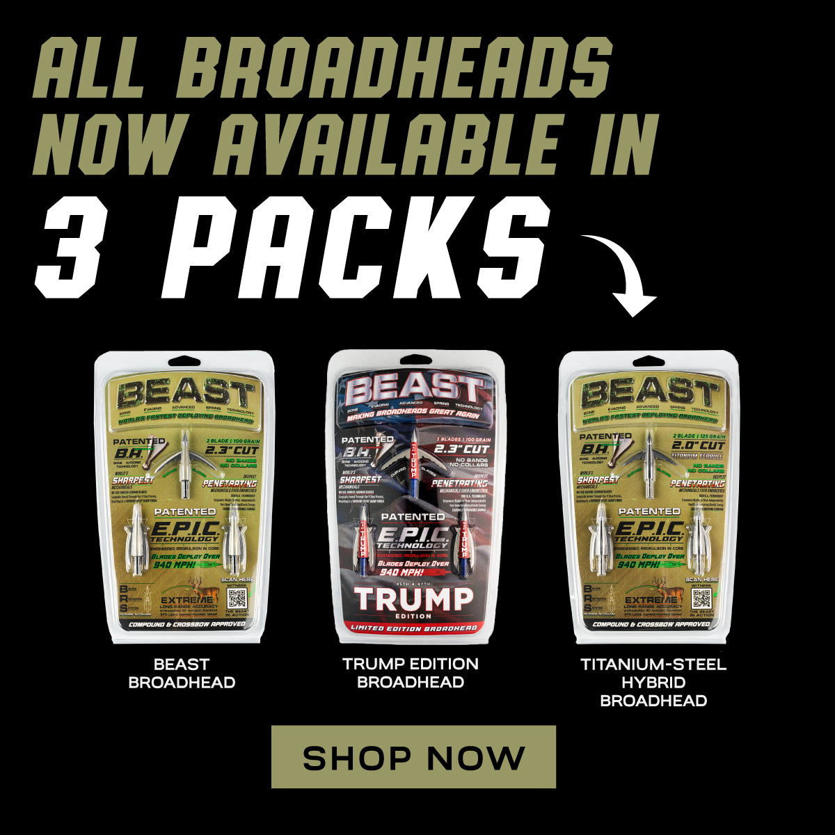 World's Sharpest Mechanical Broadhead | Beast Broadheads