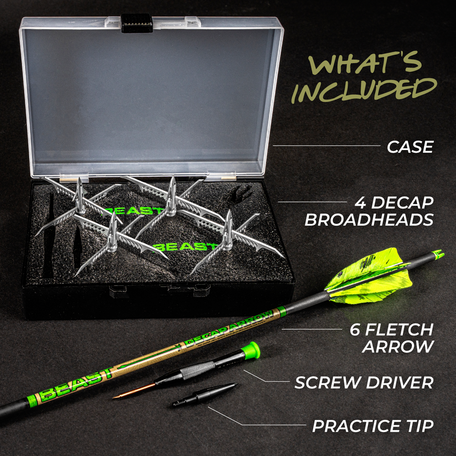 World's Sharpest Mechanical Broadhead | Beast Broadheads