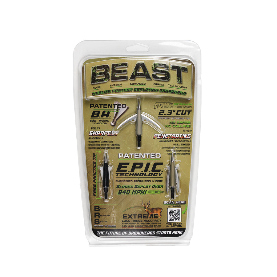 World's Sharpest Mechanical Broadhead | Beast Broadheads