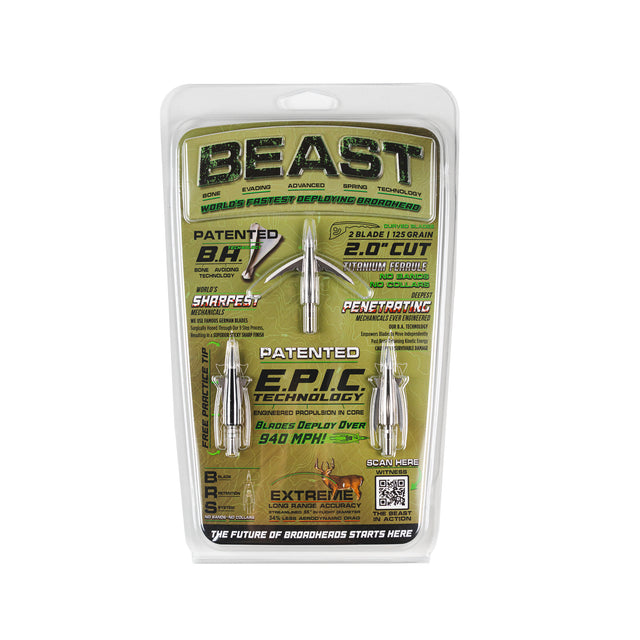 World's Sharpest Mechanical Broadhead | Beast Broadheads